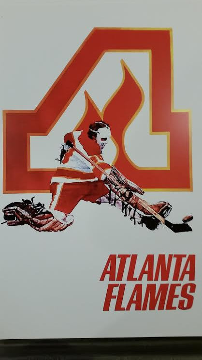 NHL Posters - Atlanta Flames – Vintage Sports Items